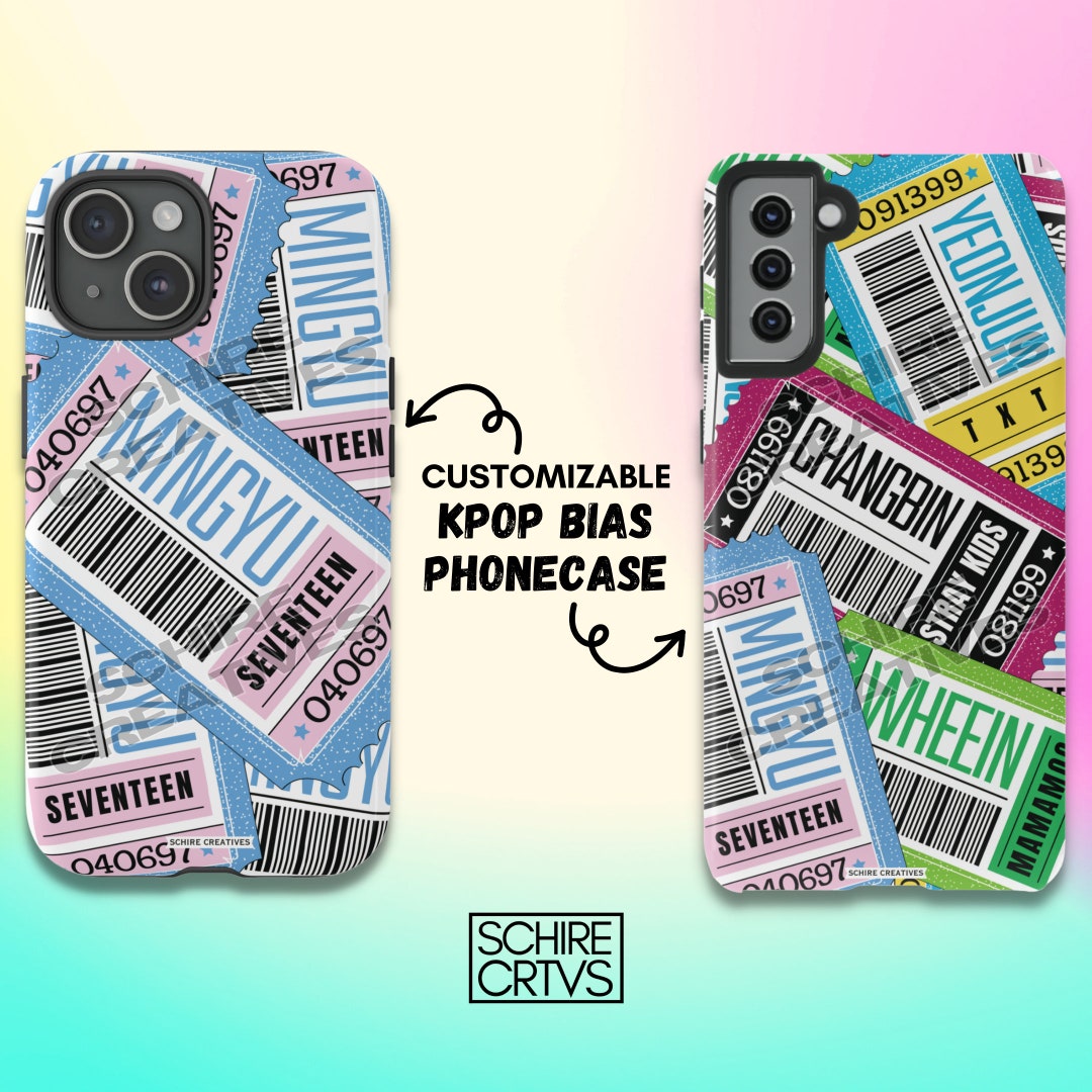 CUSTOMIZABLE Kpop Bias Phone Case, Kpop Multi-bias Phone Case, Custom ...