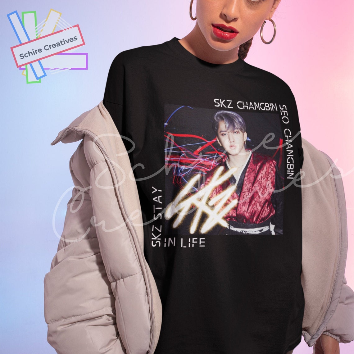 Changbin Unisex Shirt Seo Changbin Shirt Stray Kids Shirt | Etsy