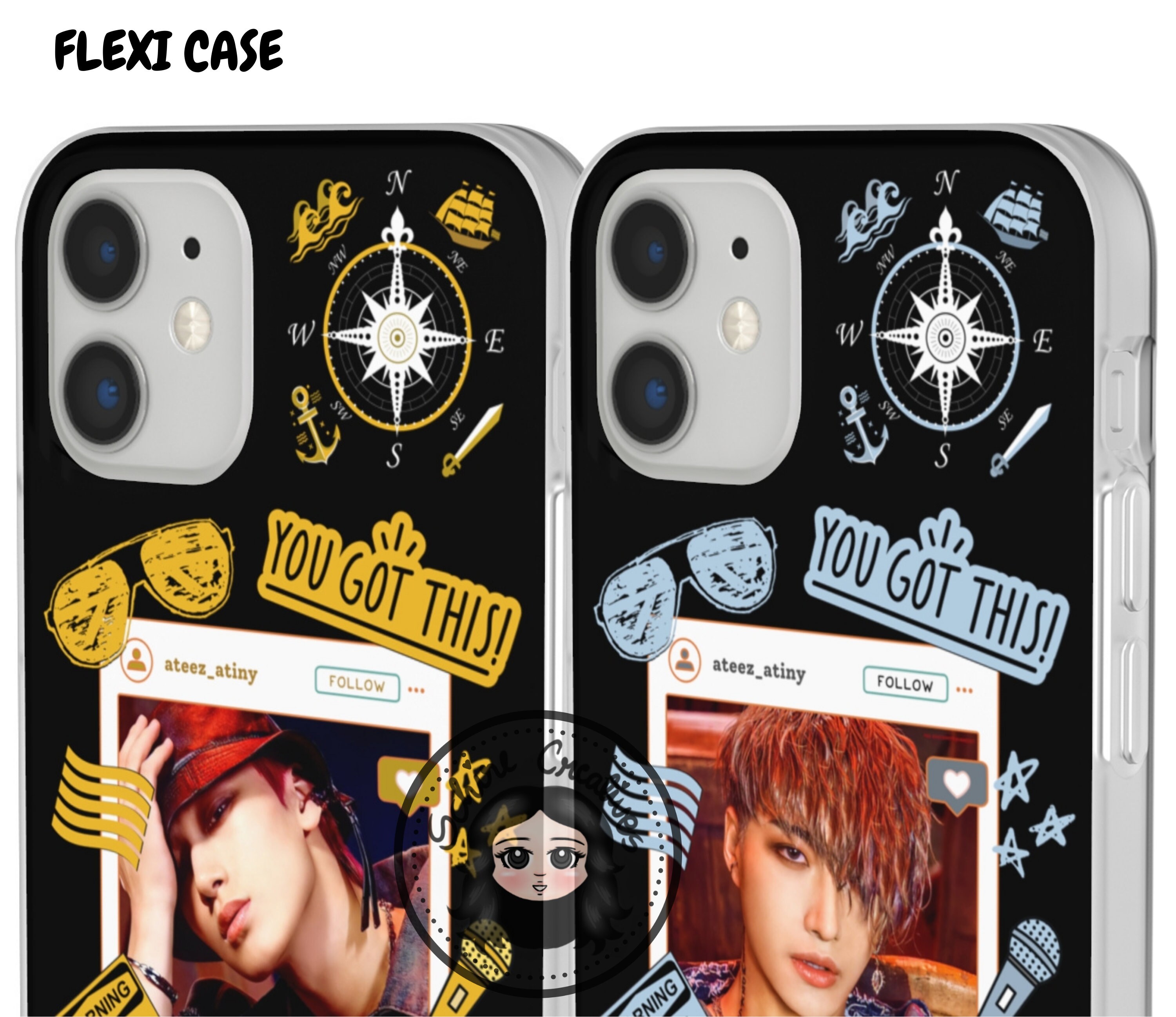 Customizable Ateez Members Phone Cases Ateez Iphone Case - Etsy UK