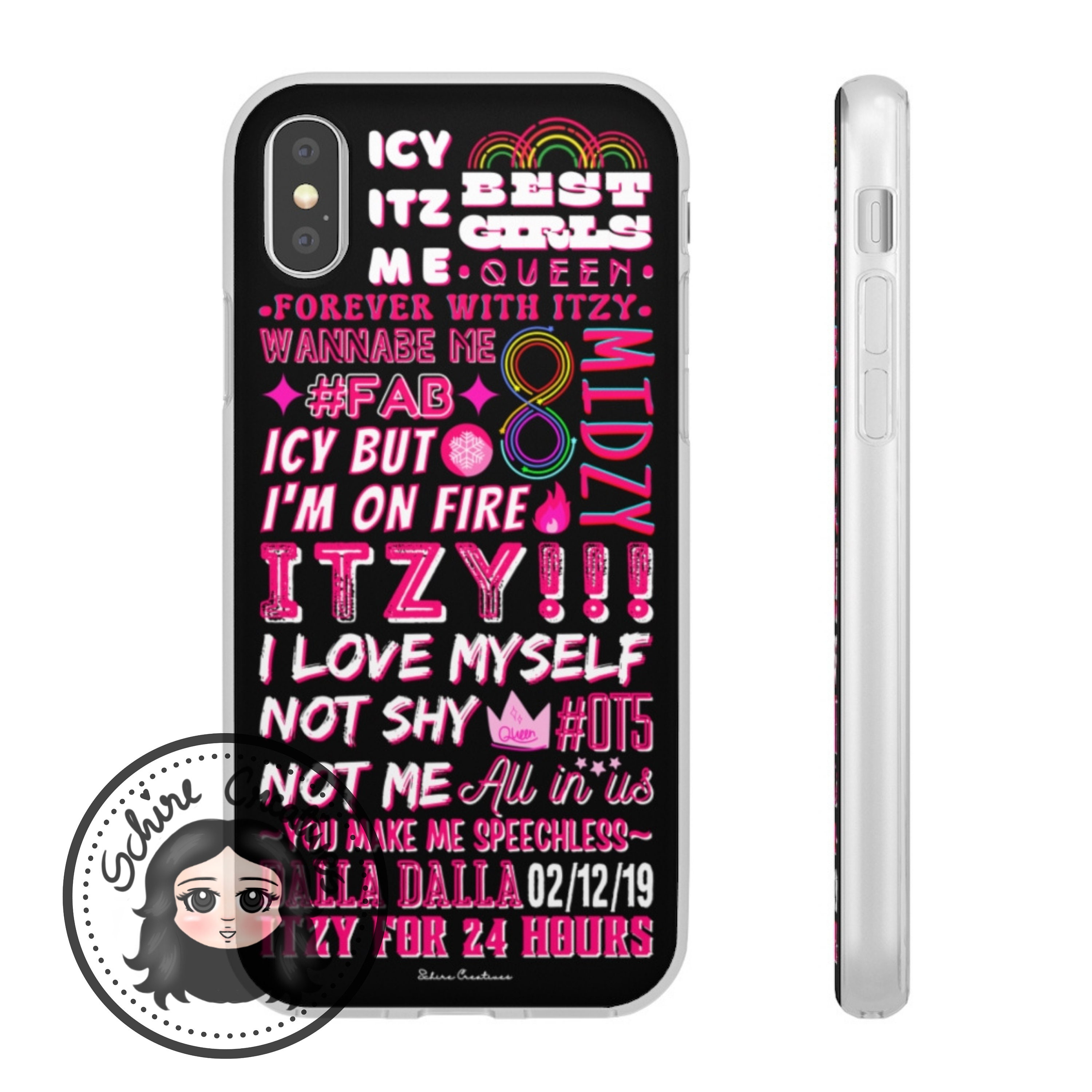 Itzy Phone Case Itzy Flexi Case Itzy Iphone Case Itzy - Etsy