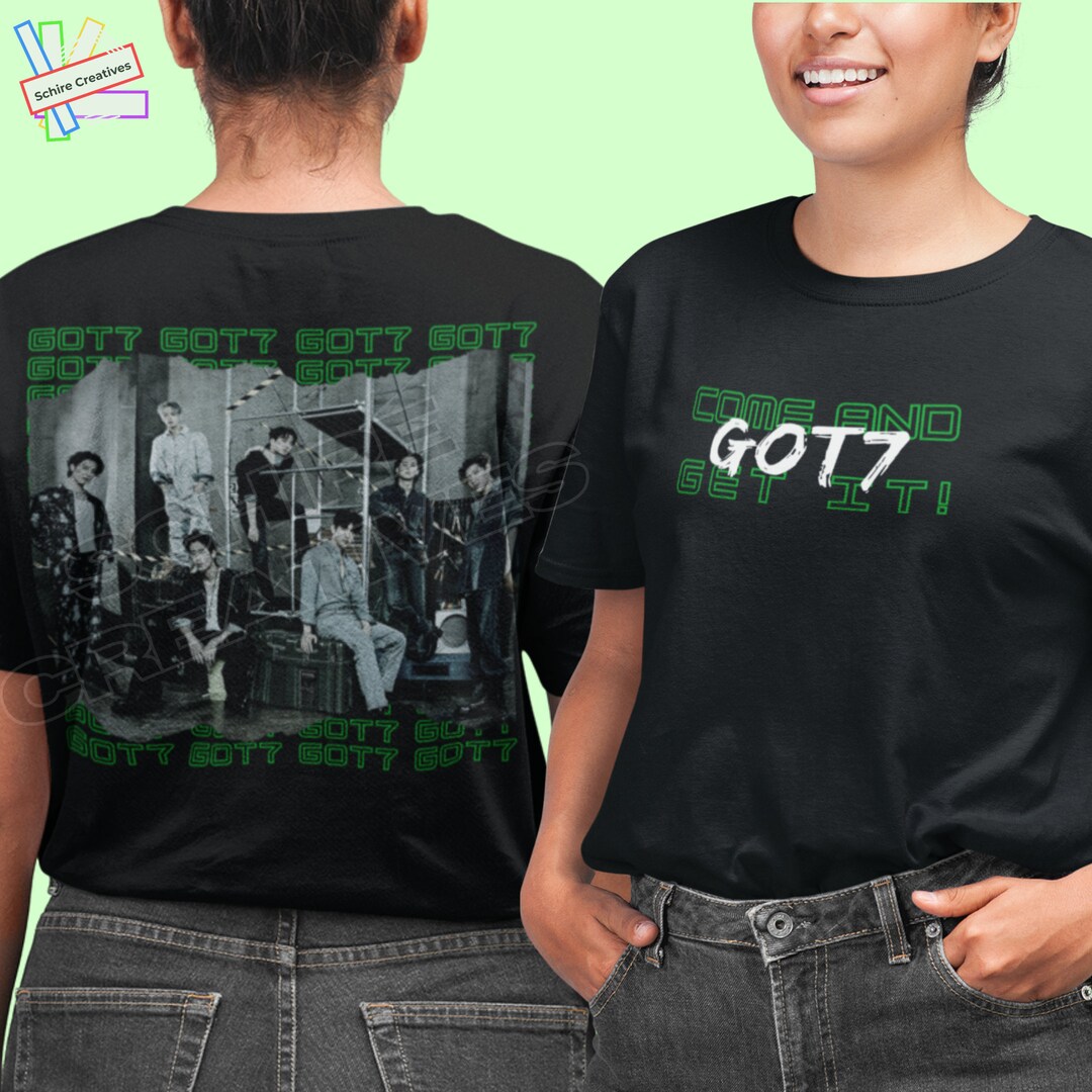 GOT7 Comeback Shirt Front and Back Print - Etsy