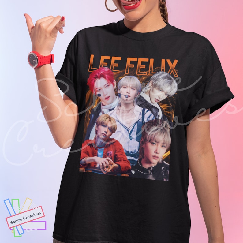 Felix Unisex Shirt Felix Graphic Tee Stray Kids Shirt | Etsy