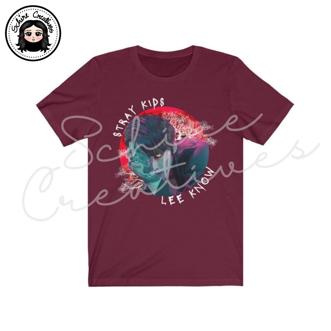 Stray Kids Lee Know Unisex Shirt Lee Know Wolf Shirt SKZ Lee | Etsy