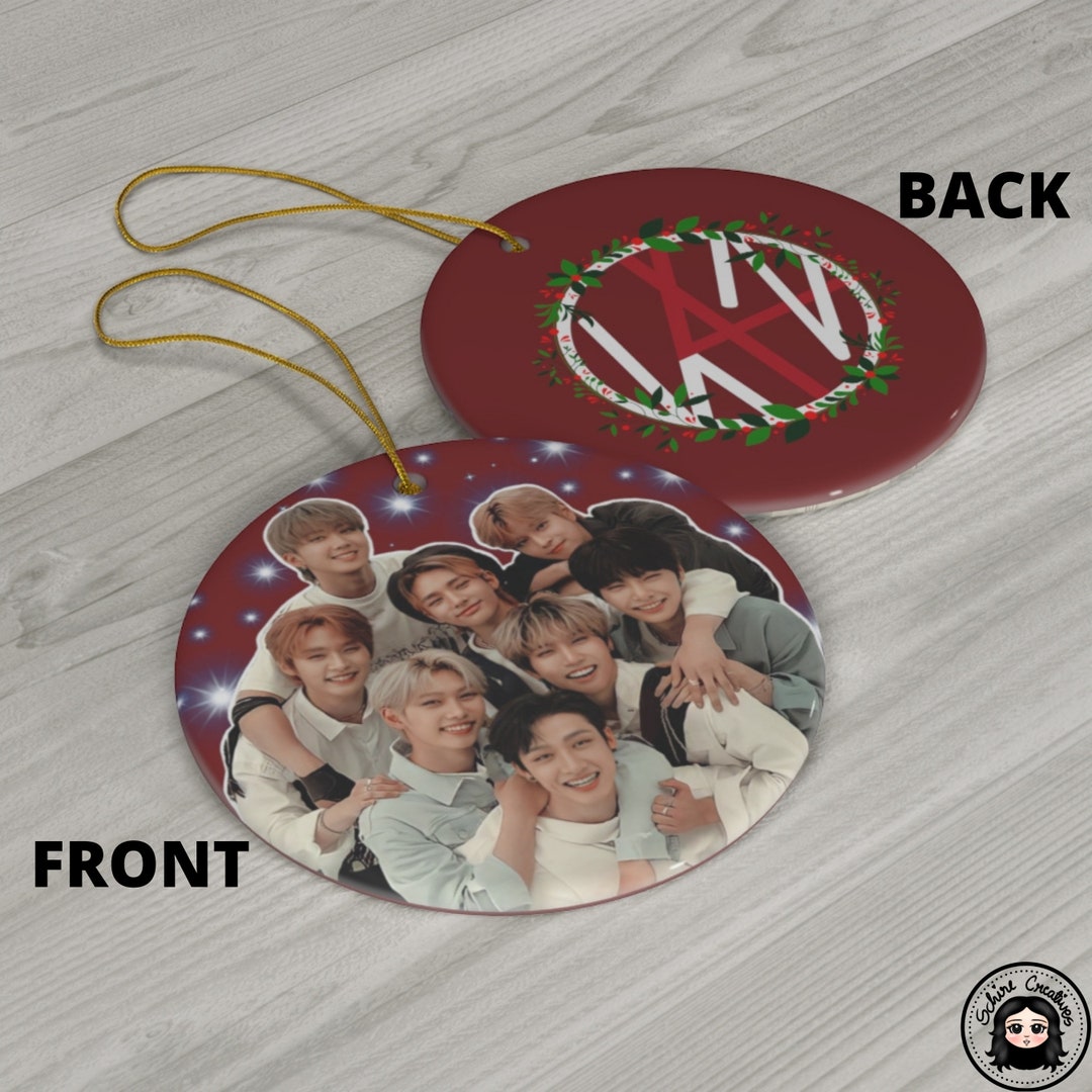 Stray Kids Ceramic Ornament, Stray Kids Christmas Tree Decoration ...