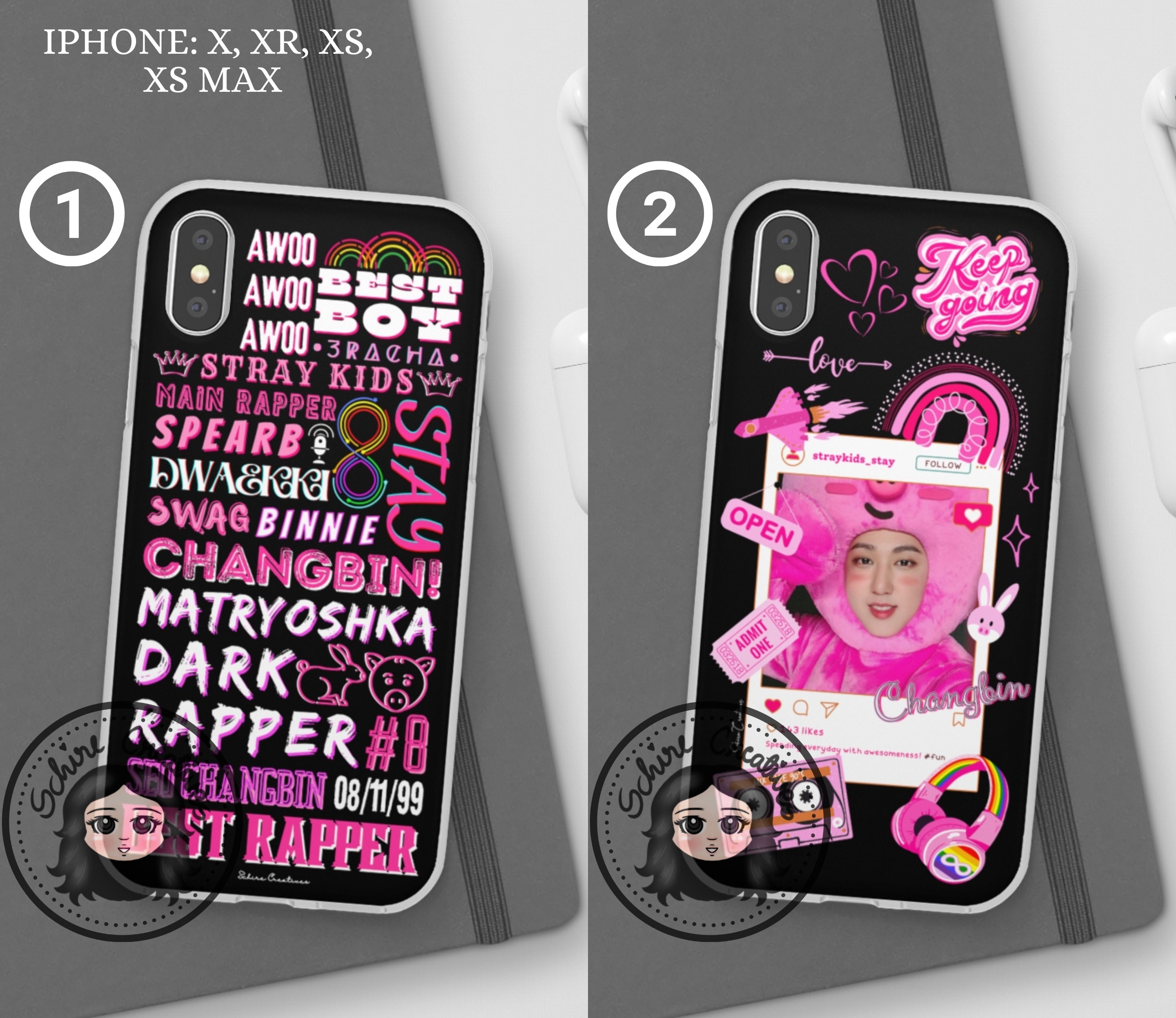 Changbin Phone Case Stray Kids Flexi Case Stray Kids Clear - Etsy