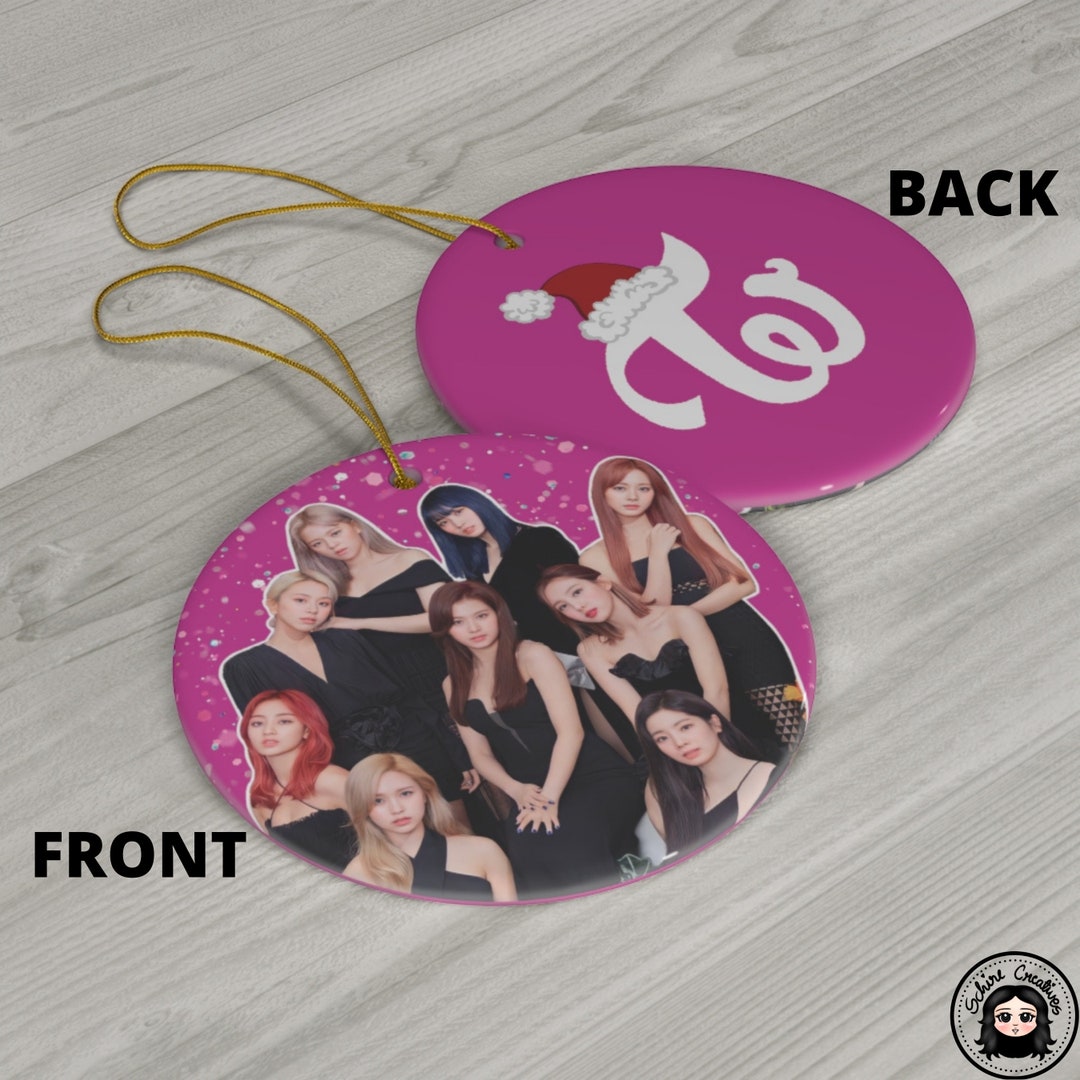 Twice Ceramic Ornament, Twice Christmas Tree Decoration - Etsy