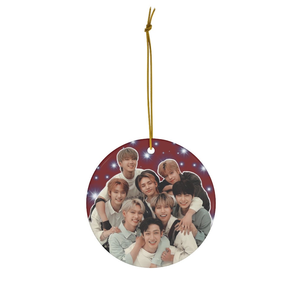 Stray Kids Ceramic Ornament, Stray Kids Christmas Tree Decoration ...