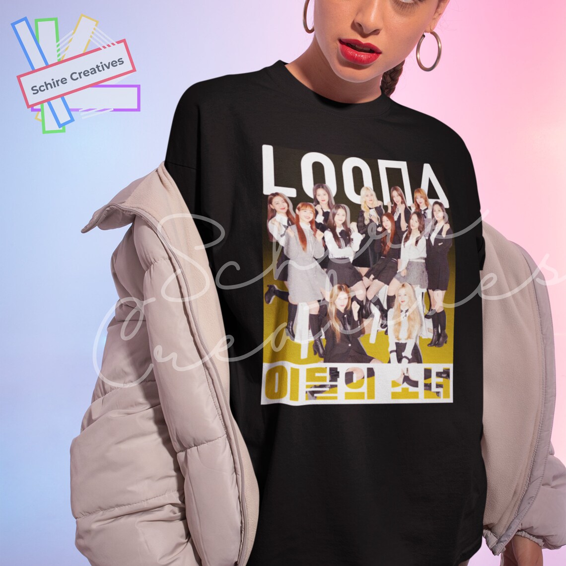 Loona Unisex Shirt, Loona Graphic Tee - Etsy UK