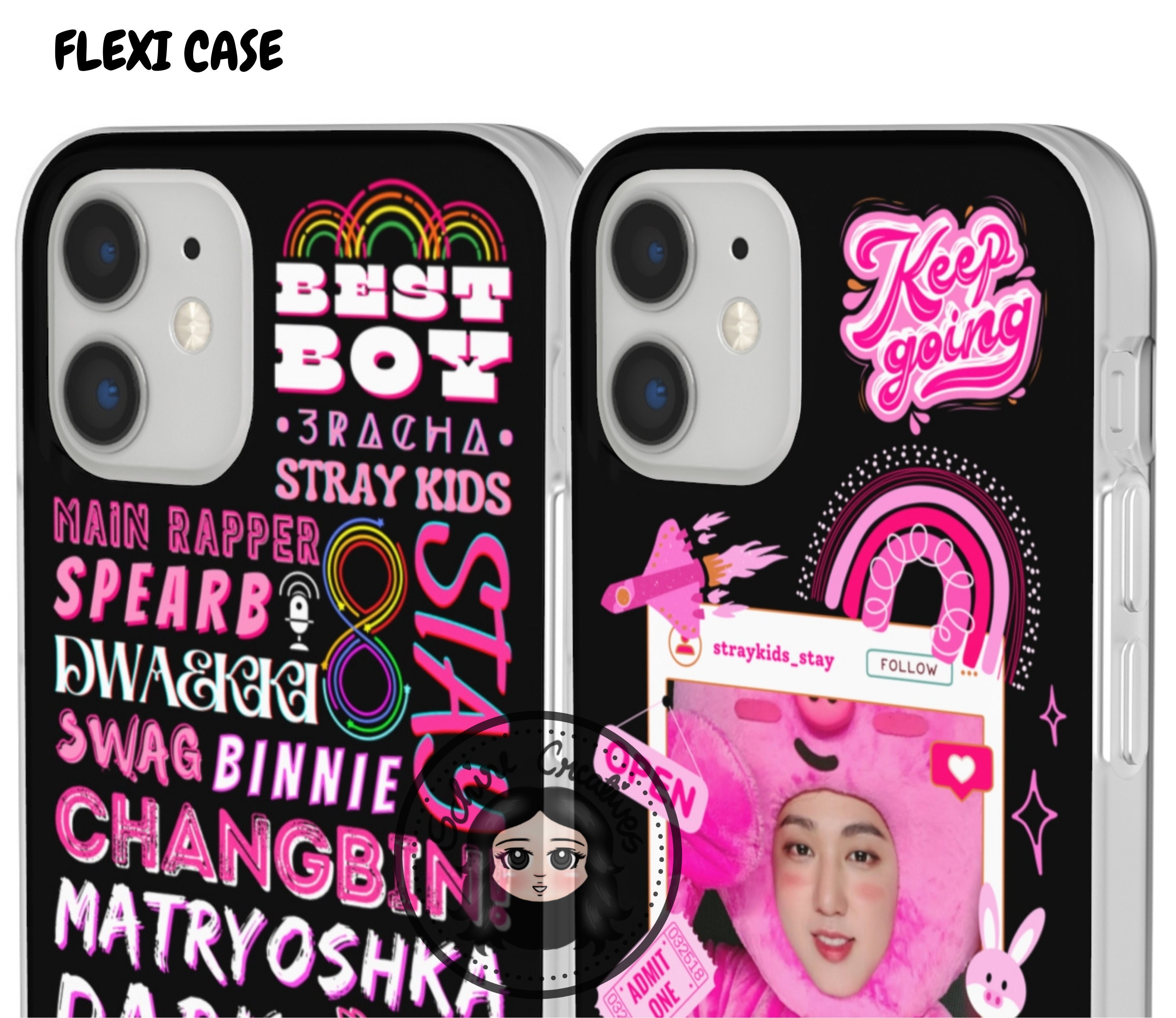 Changbin Phone Case, Stray Kids Flexi Case, Stray Kids Clear Case ...