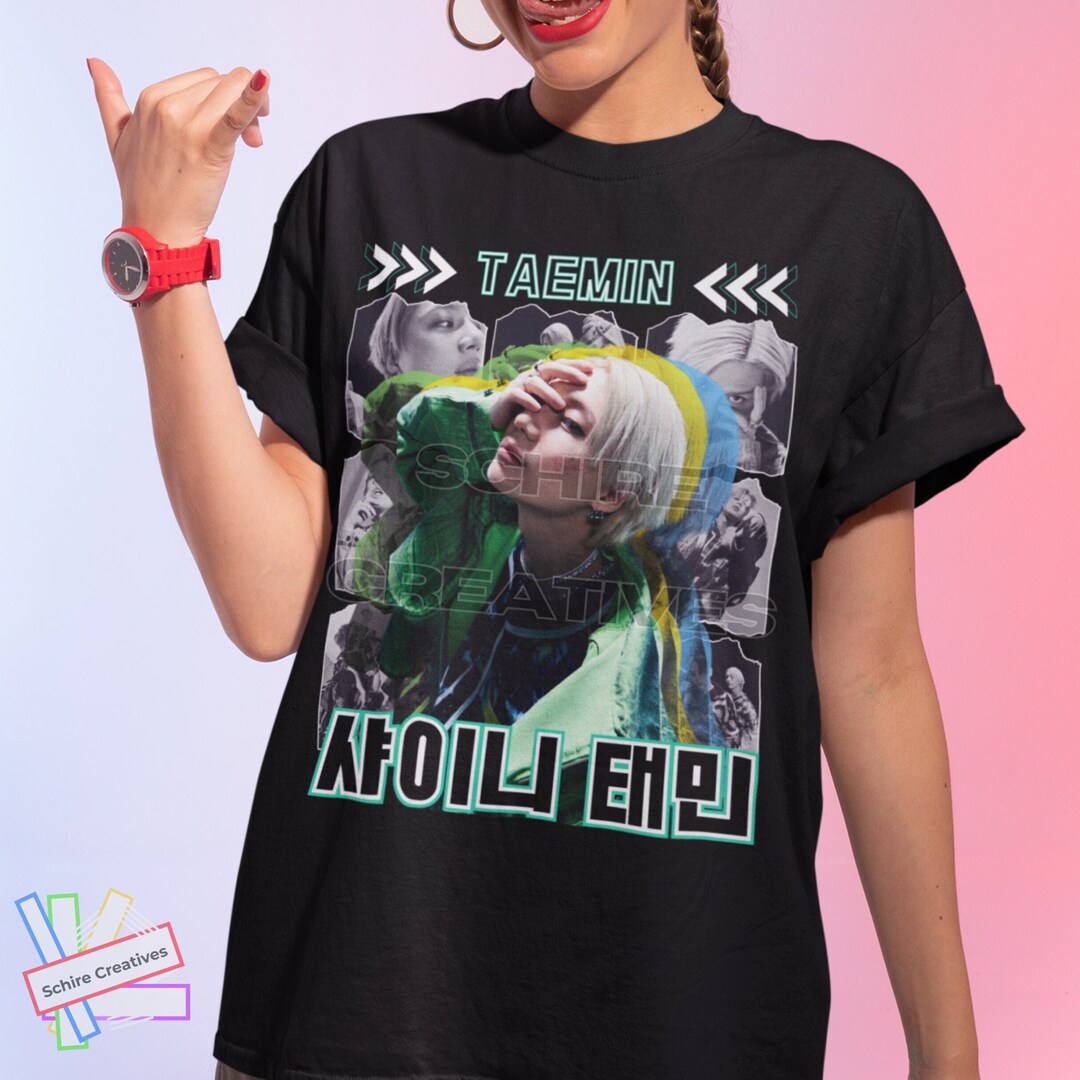 Taemin Unisex Shirt, Taemin Graphic Shirt, Shinee Shirt - Etsy