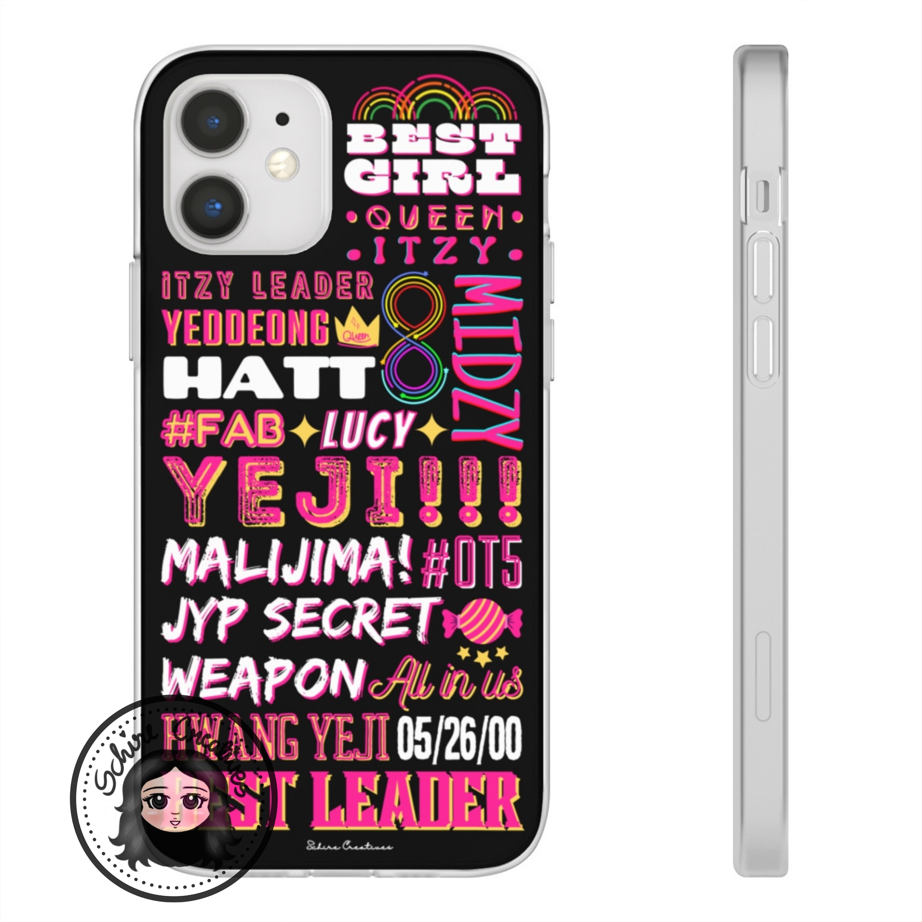 Itzy Members Phone Cases Itzy Phone Cases Itzy iPhone Case | Etsy