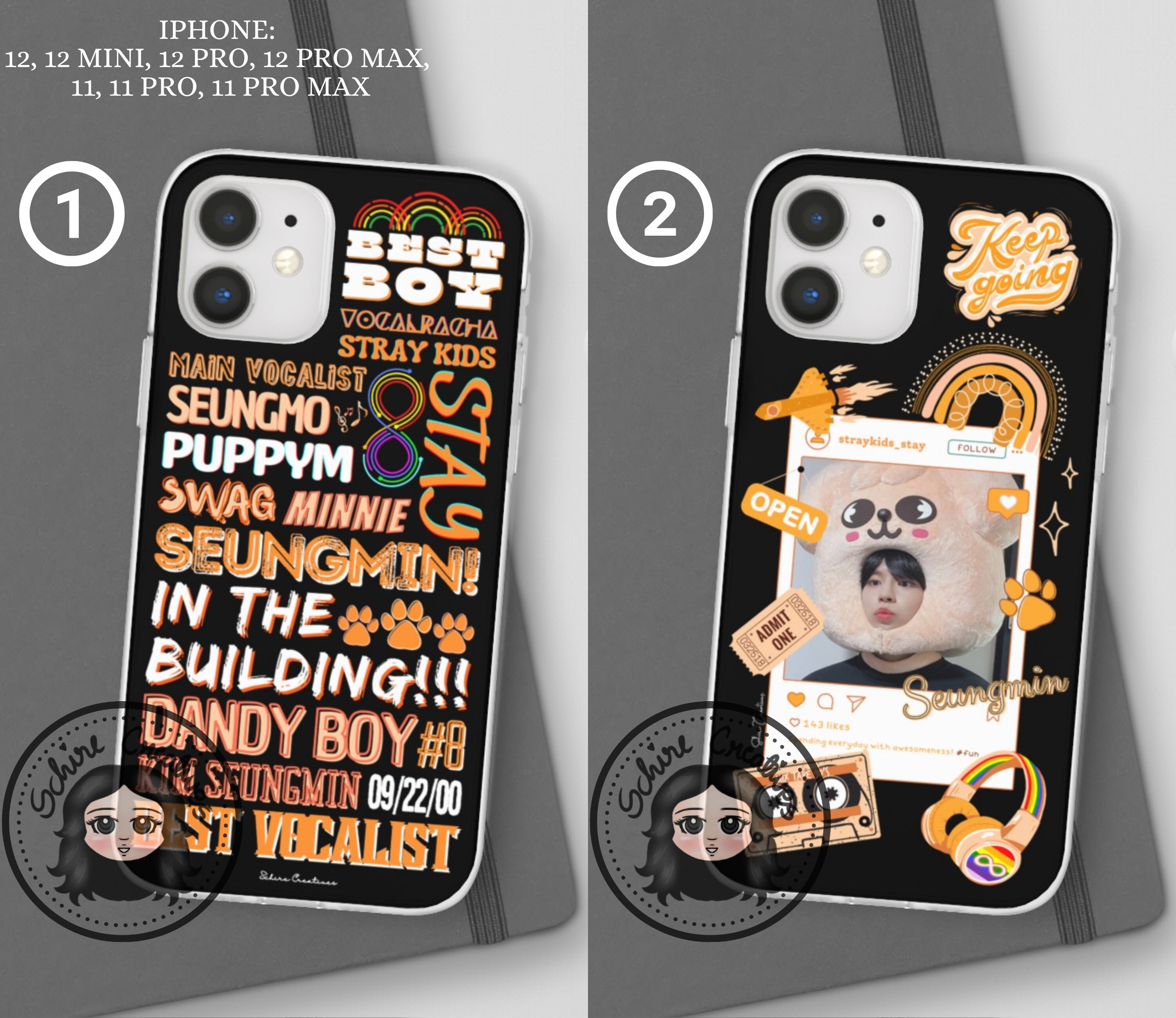 Seungmin Phone Case Stray Kids Flexi Case Stray Kids Clear - Etsy
