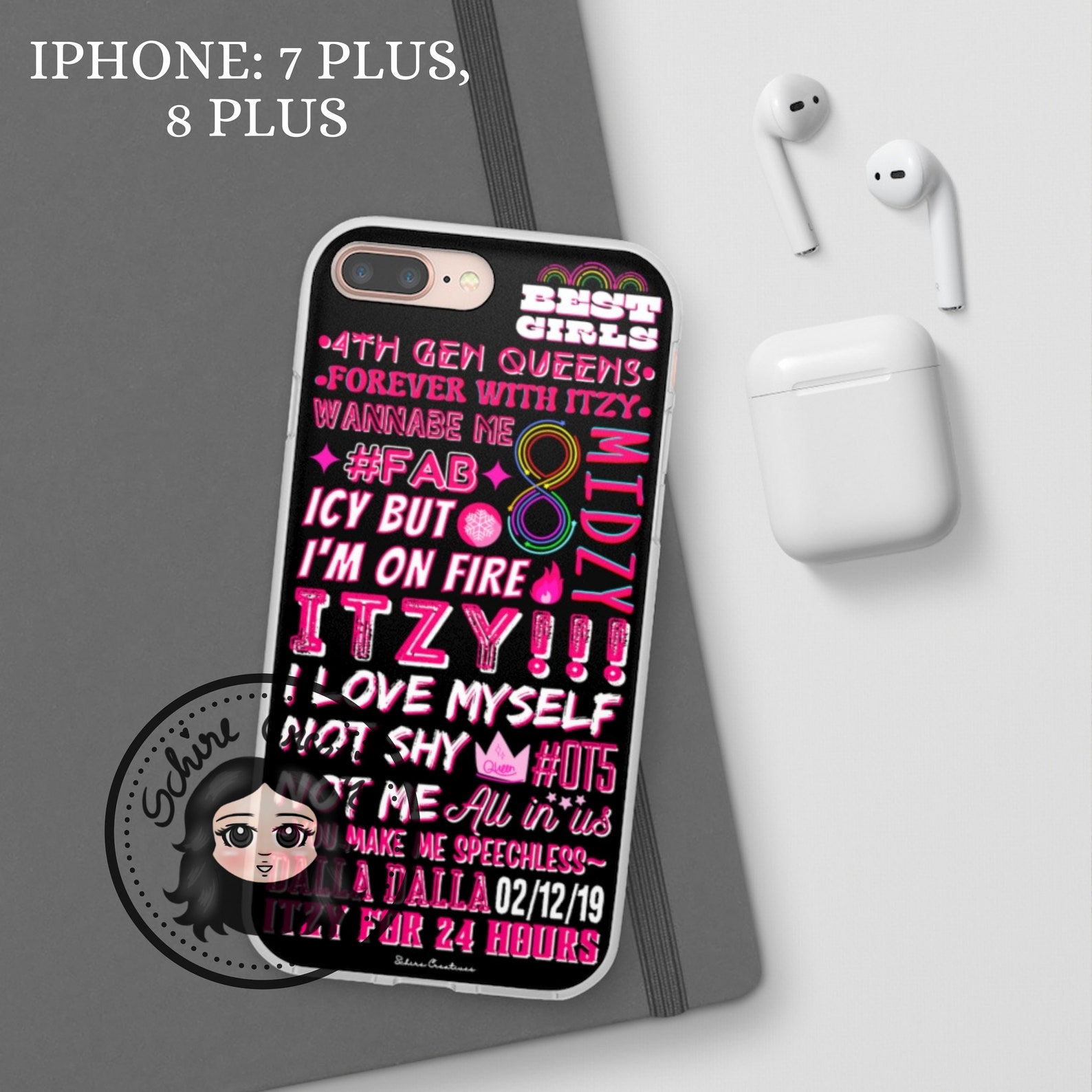 Itzy Phone Case Itzy Flexi Case Itzy Iphone Case Itzy - Etsy