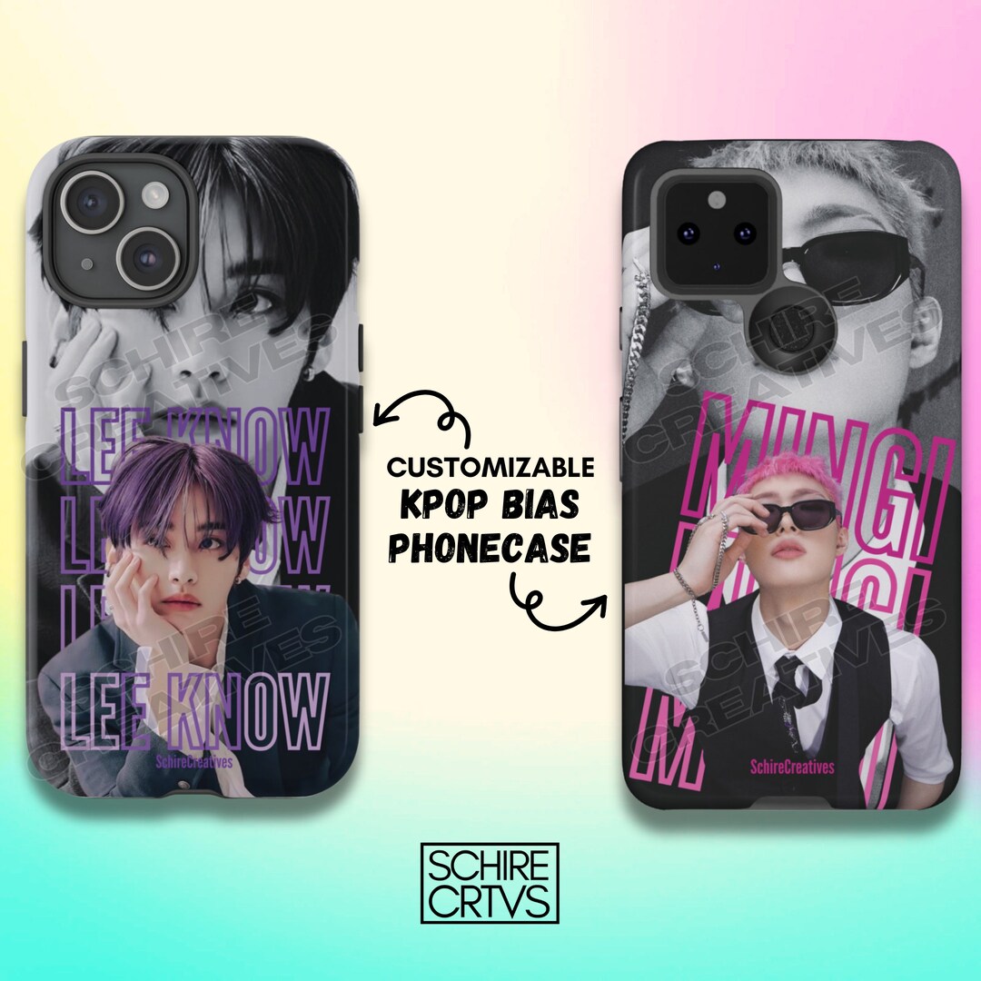 CUSTOMIZABLE Kpop Bias Photo Phone Case, Kpop Aesthetic Phone Case ...