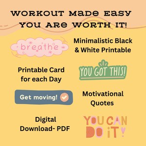Printable Home/ Gym Dumbbell Workout Cards Cut & Go - Etsy