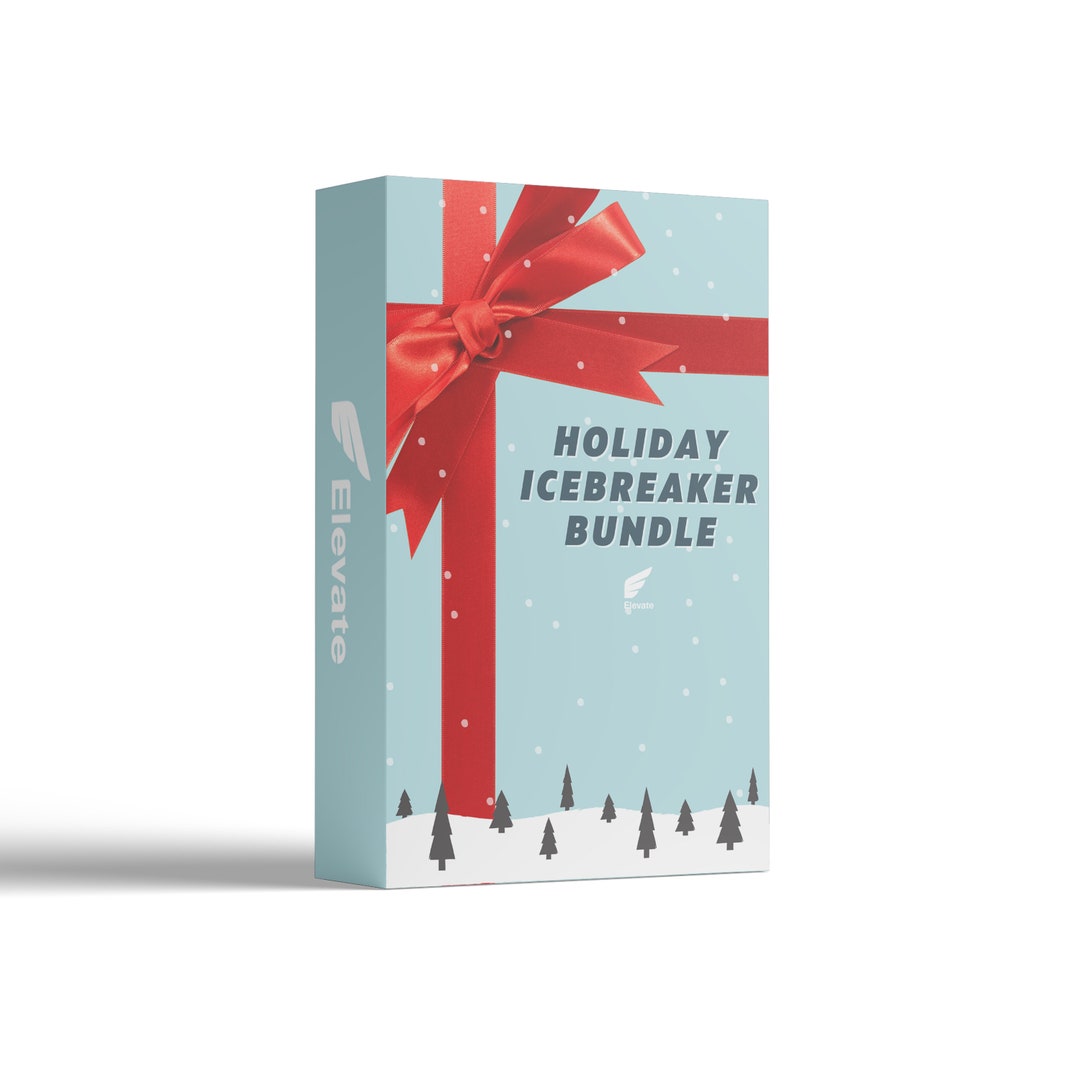 HOLIDAY ICEBREAKER BUNDLE: 5 Engaging Games Professionally Tested ...