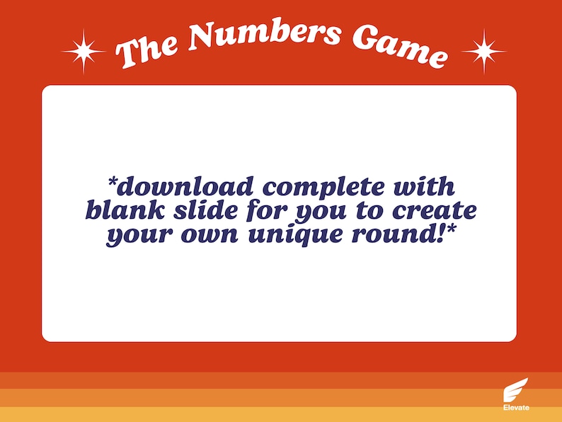 The Numbers Game! an EASY ICEBREAKER! Great for Any Group Size! - Etsy