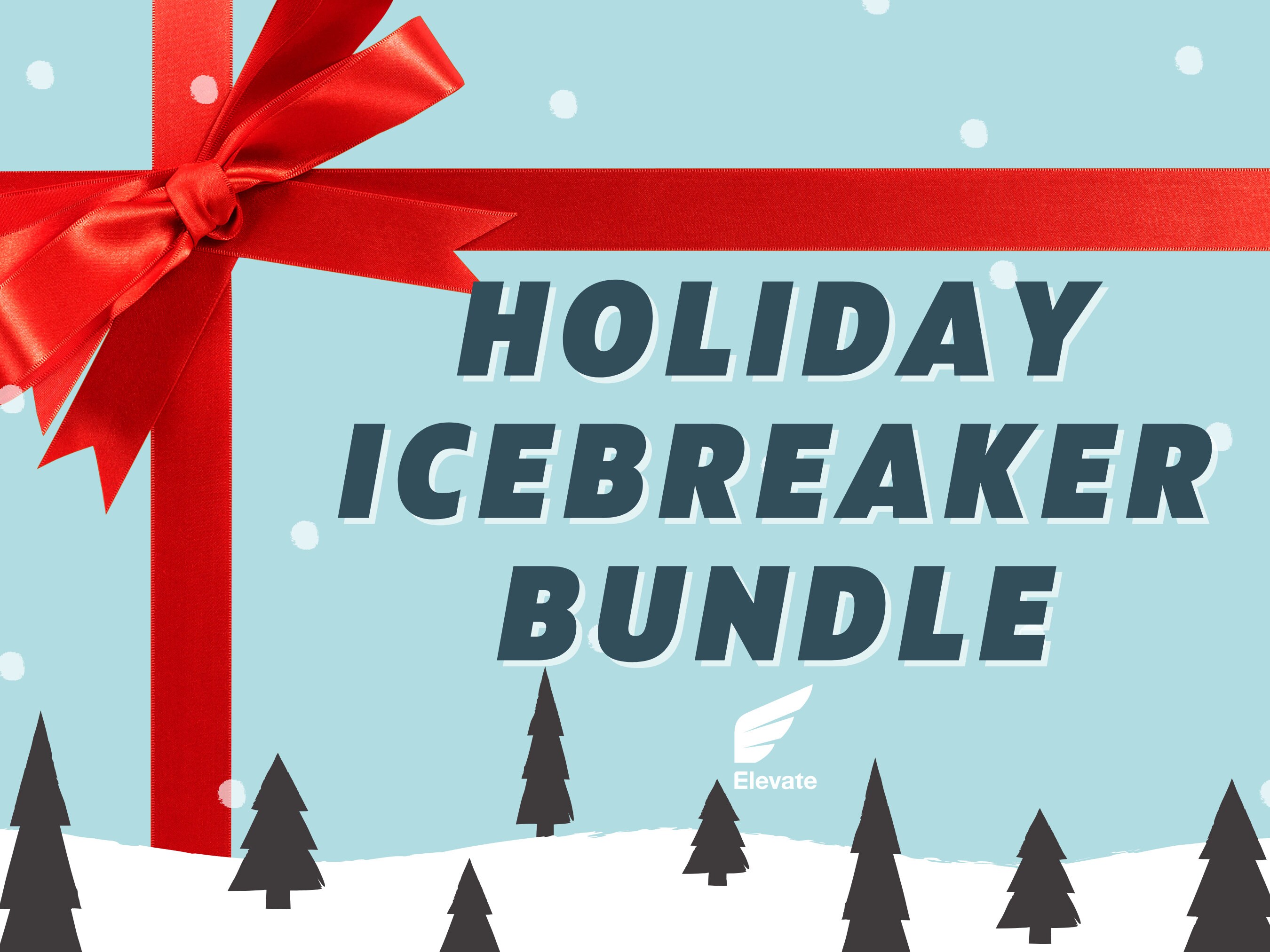 HOLIDAY ICEBREAKER BUNDLE: 5 Engaging Games Professionally - Etsy