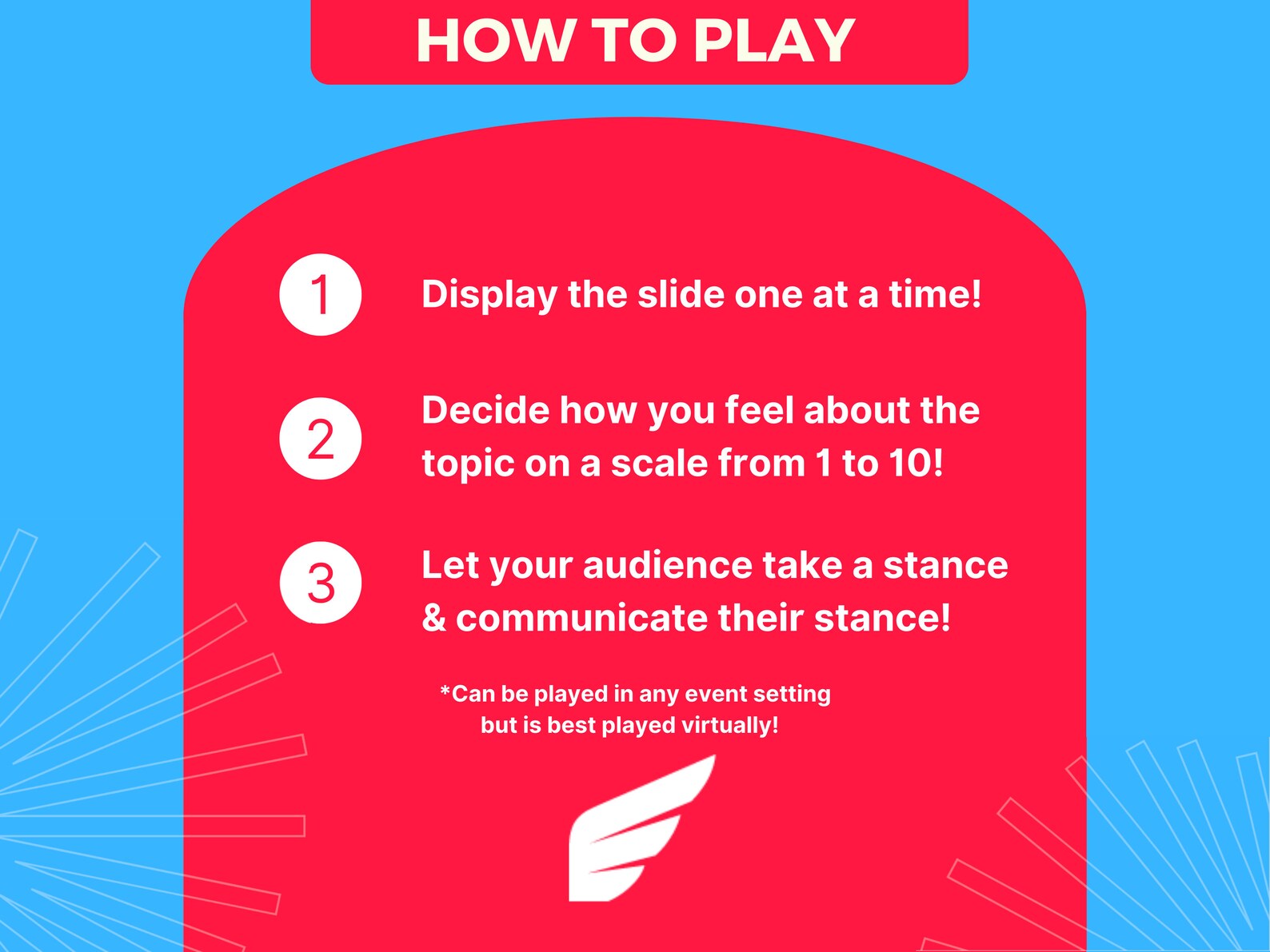 From 1 to 10! an EASY ICEBREAKER! Great for Virtual Game, In-person ...