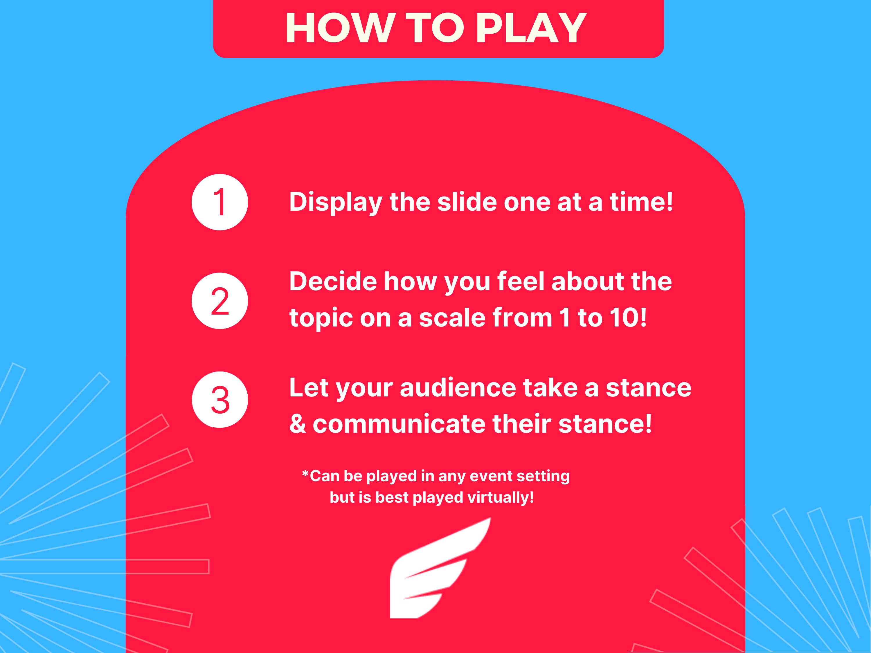 From 1 to 10! an EASY ICEBREAKER! Great for Virtual Game, In-person ...