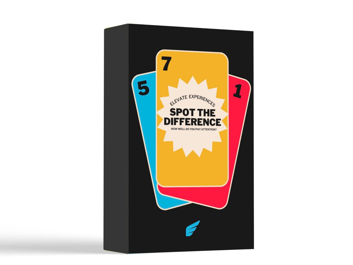 Spot the Difference! an EASY ICEBREAKER! Great for Virtual Game, In ...