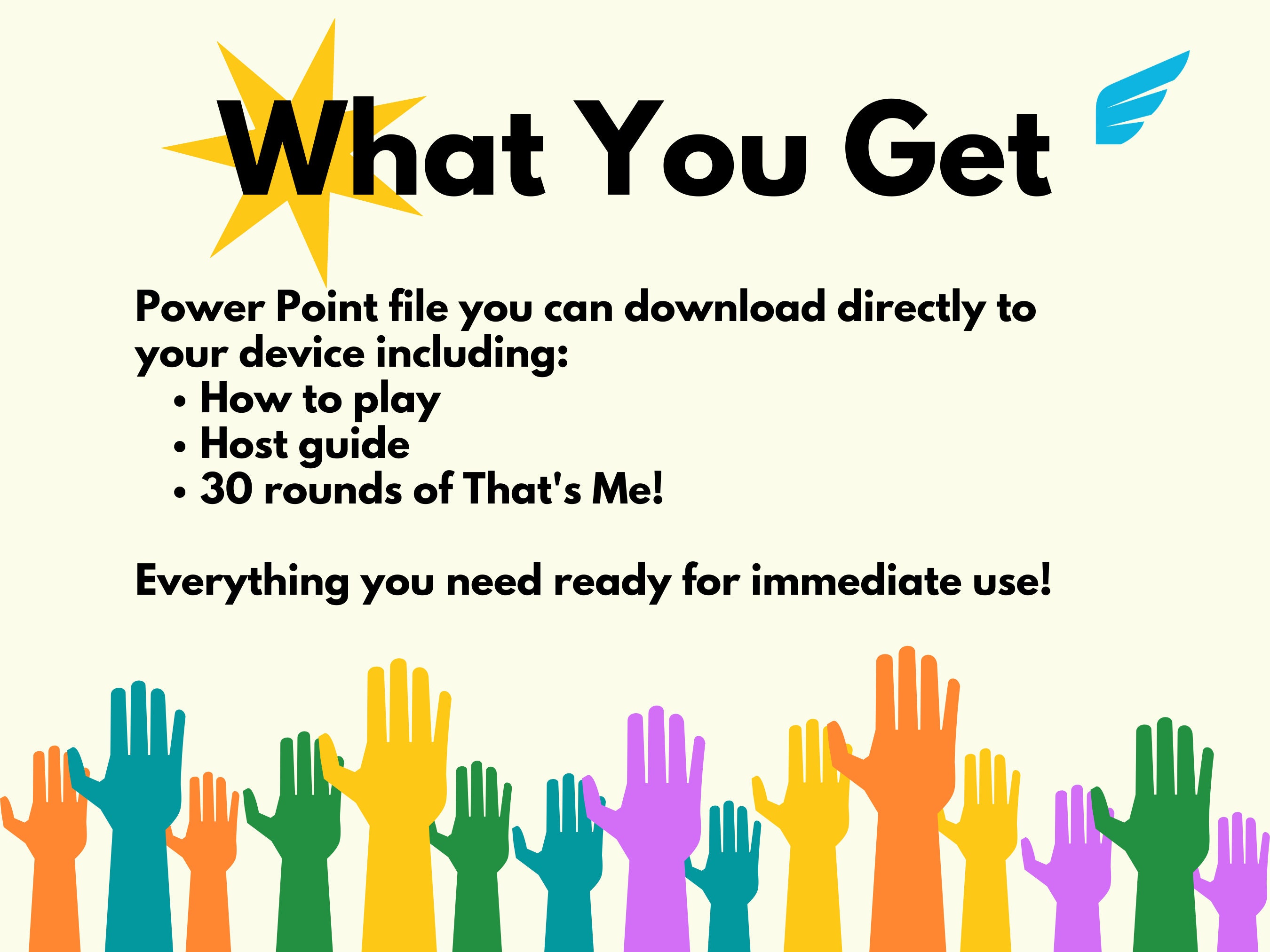 That's Me! an EASY ICEBREAKER! Great for Virtual Game, In-person Game ...