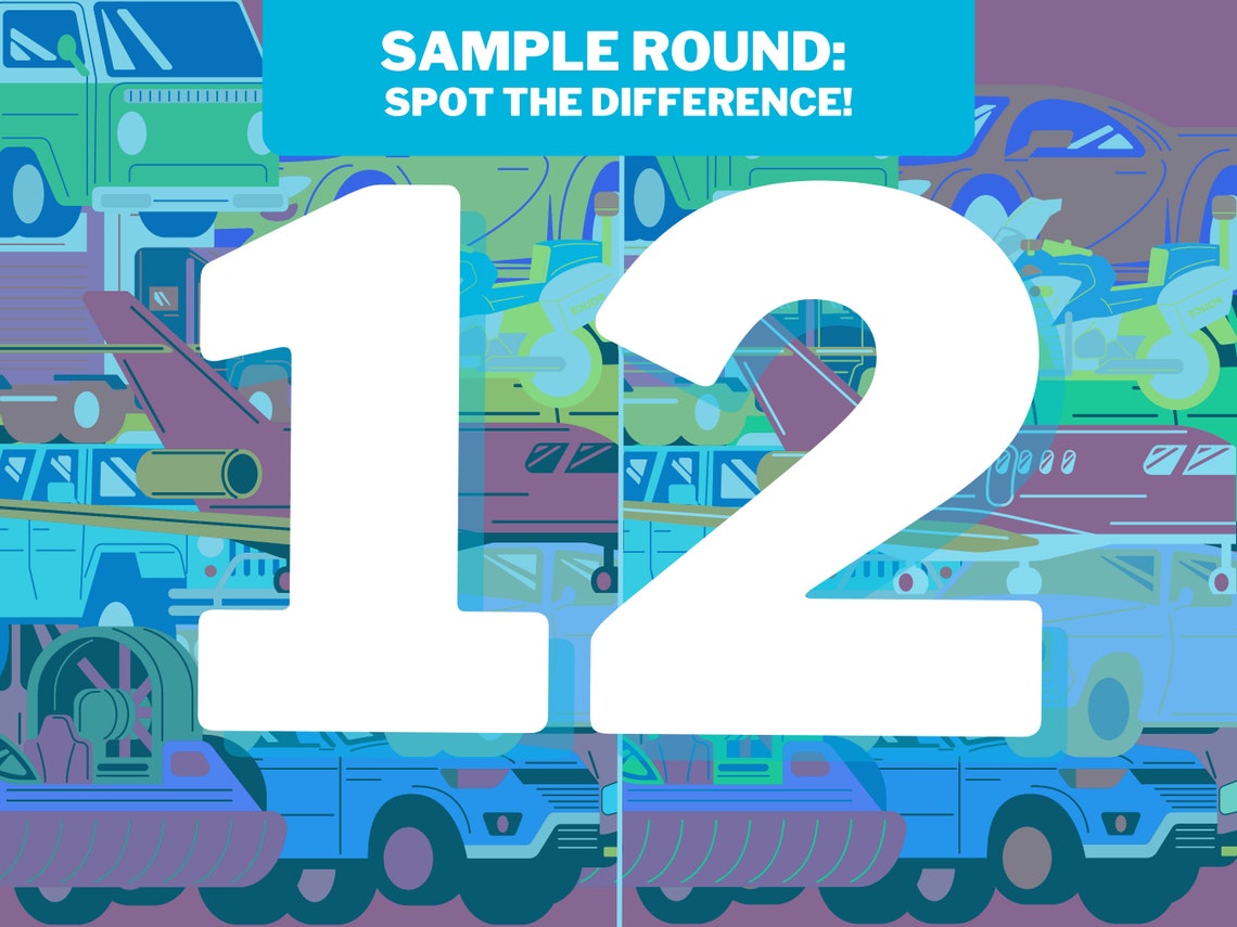 Spot the Difference! an EASY ICEBREAKER! Great for Virtual Game, In ...