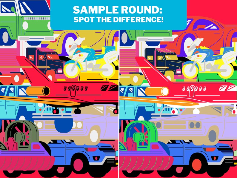 Spot the Difference! an EASY ICEBREAKER! Great for Virtual Game, In ...