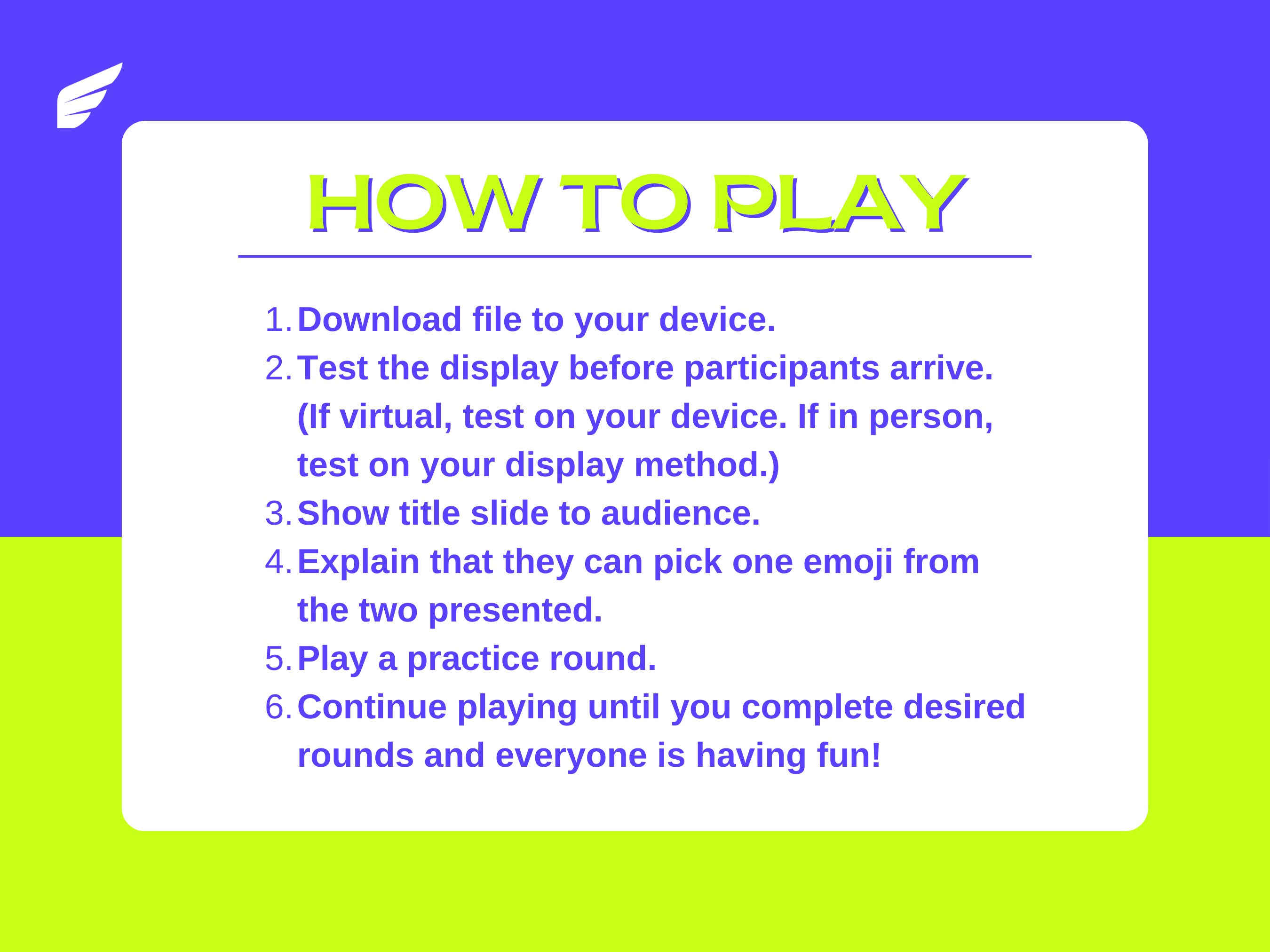 Emoji Battle, an EASY ICEBREAKER! Great for Virtual Game, In-person ...