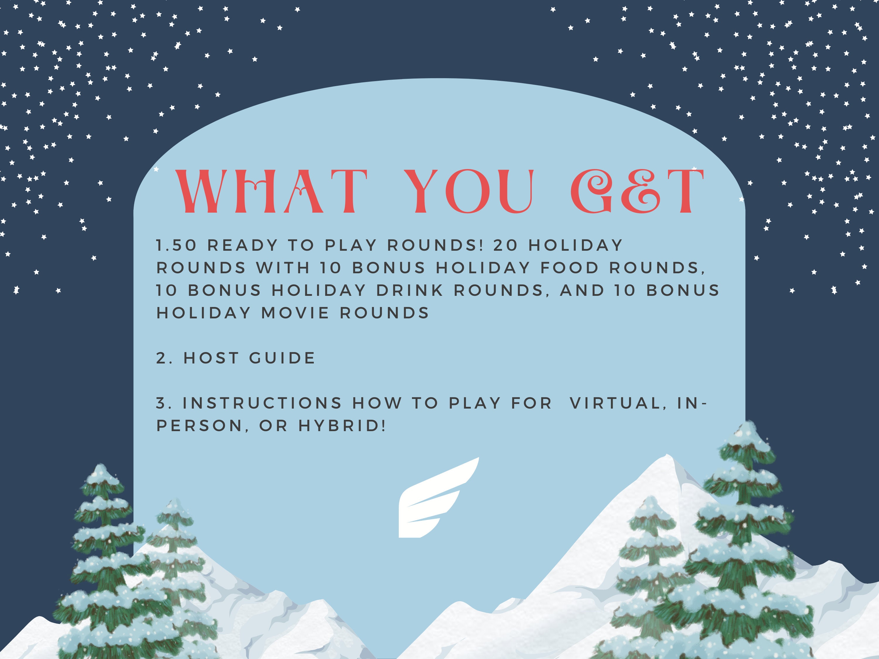 A HOLIDAY THEMED ICEBREAKER: Word Play! Great for Virtual Game, In ...