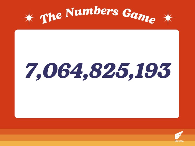 The Numbers Game! an EASY ICEBREAKER! Great for Any Group Size! - Etsy
