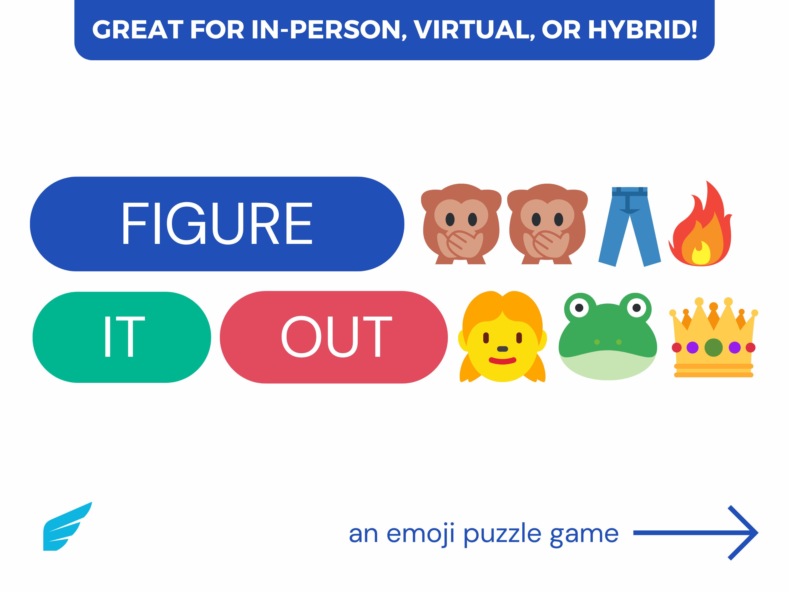 Figure It Out! an EASY ICEBREAKER! Great for Virtual Game, In-person ...