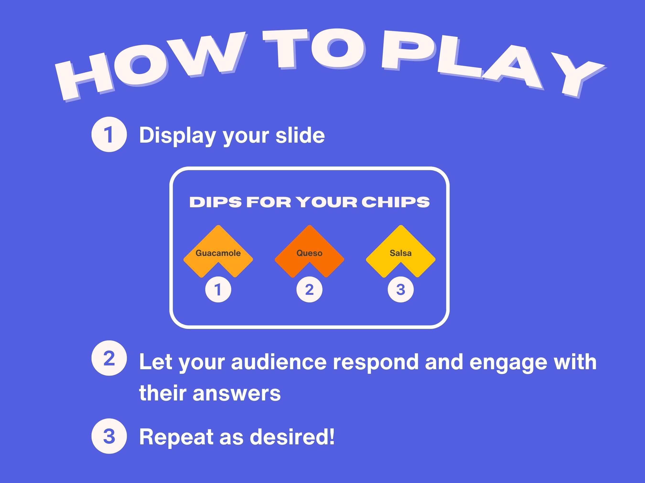 Easy as 1,2,3! an EASY ICEBREAKER! Great for Virtual Game, In-person ...