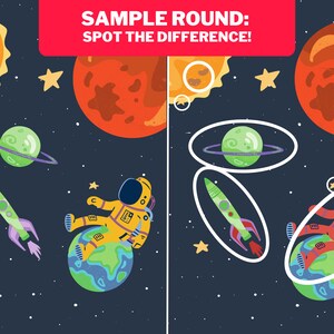 Spot the Difference! an EASY ICEBREAKER! Great for Virtual Game, In ...