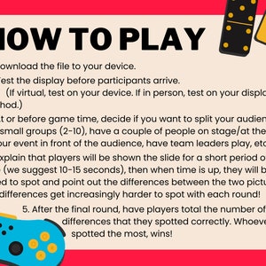 Spot the Difference! an EASY ICEBREAKER! Great for Virtual Game, In ...