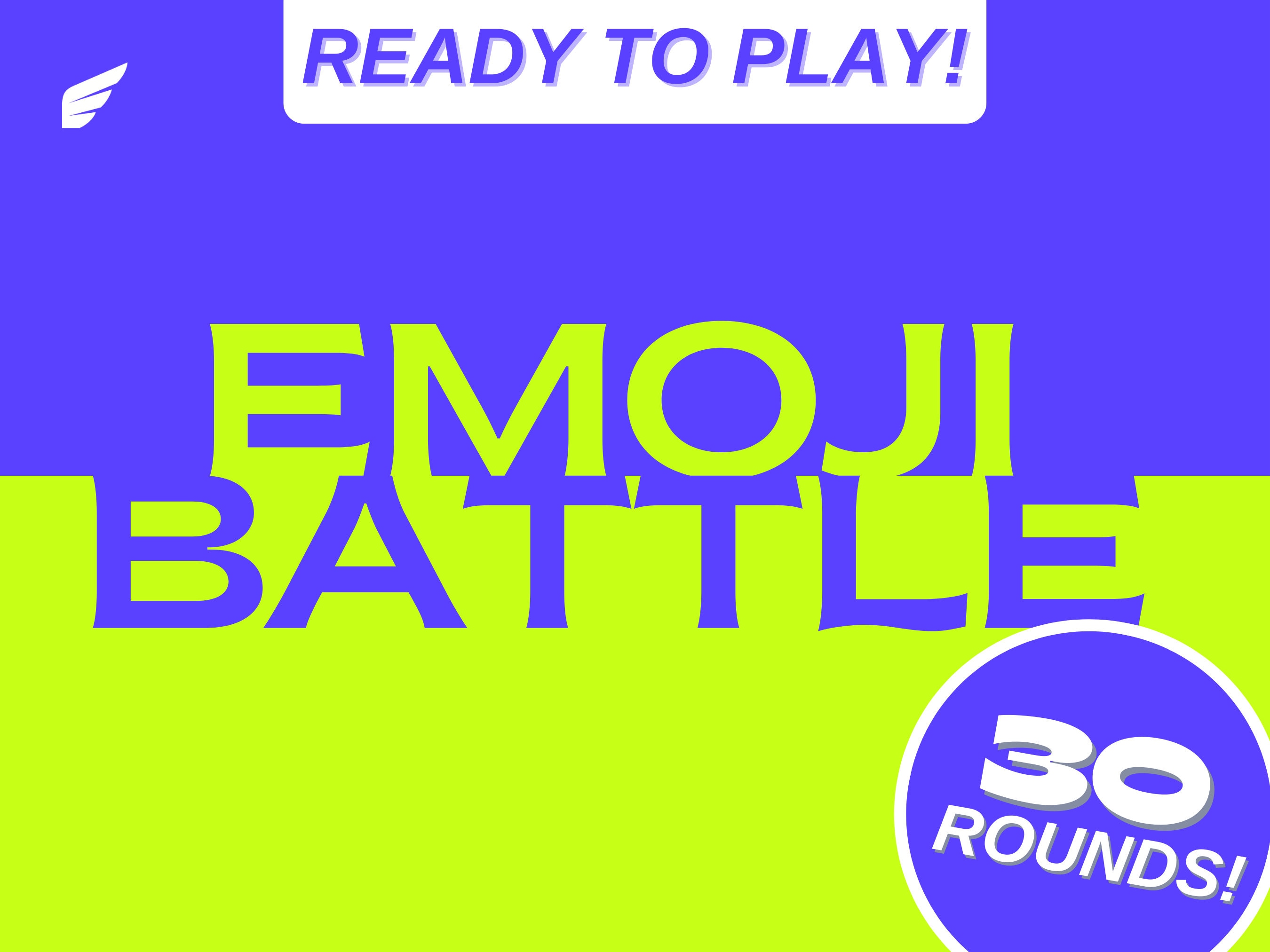 Emoji Battle, an EASY ICEBREAKER! Great for Virtual Game, In-person ...