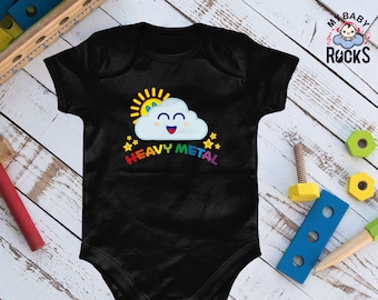 Heavy Metal Baby - Etsy