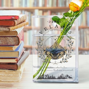 Velaris City of Starlight Acotar Book Vase, Thorns and Roses Court of ...