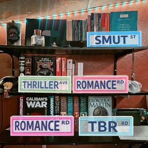 Personalized Library Sign Custom Book Decor Bookish Home Decor ...
