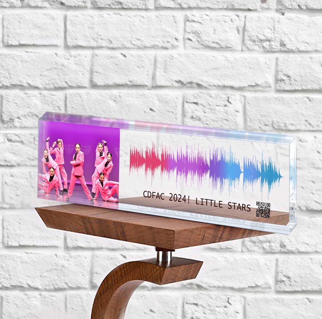 Sound Wave Art - Custom Song Soundwave Print, Favourite Song Sound Wave ...