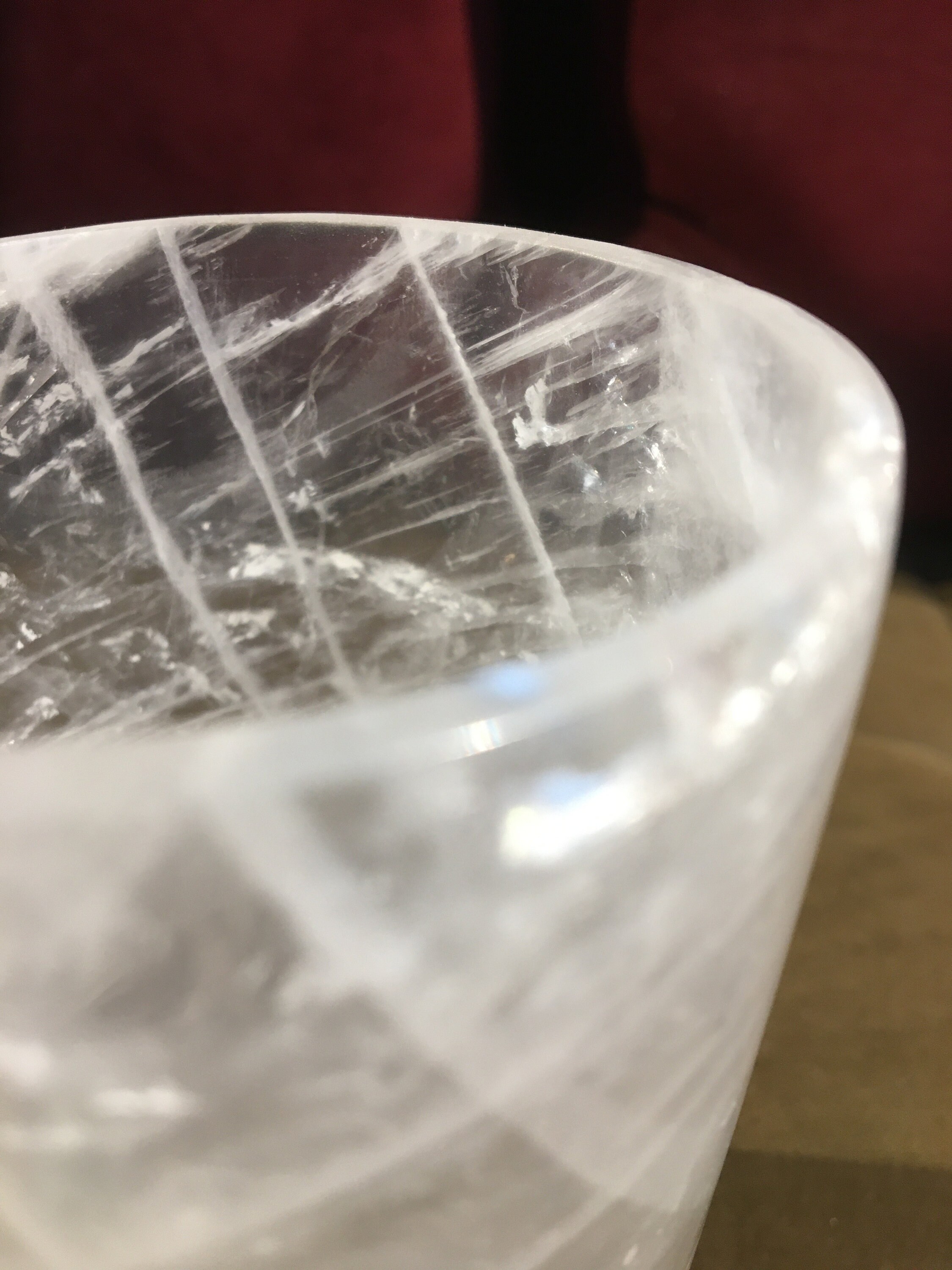 Magic Rock Clear Quartz Crystal Healing & WINE CUP/MUG, Beautiful Hand ...