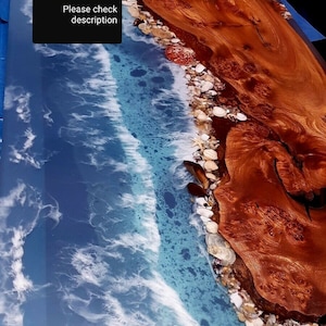 Epoxy Resin Ocean Table - Etsy