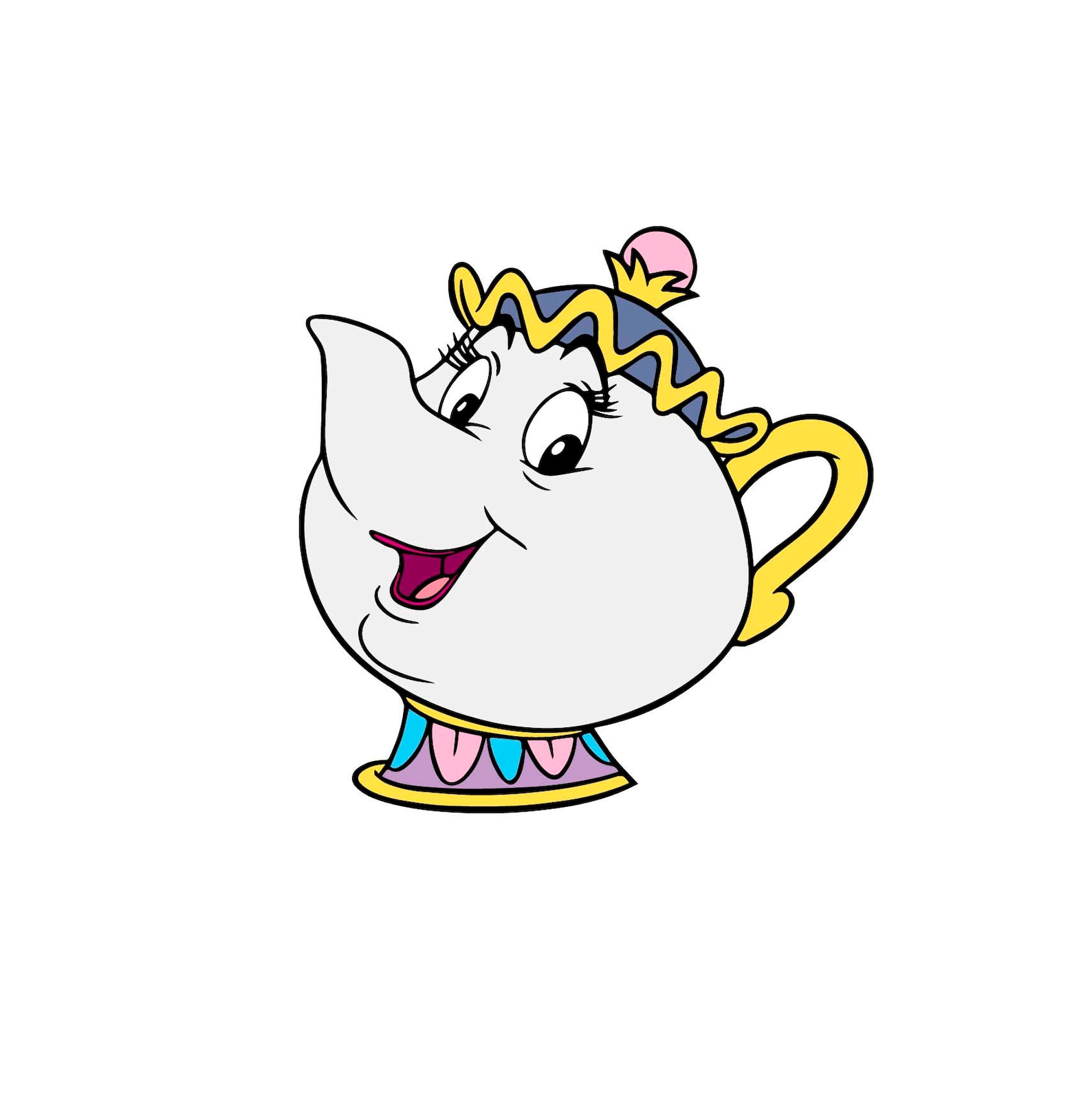 Mrs Potts Svg | Etsy
