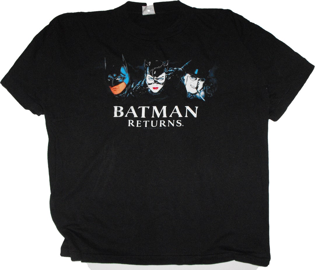 Batman Vintage 1992 Official Rare Batman Returns T-shirt - Etsy
