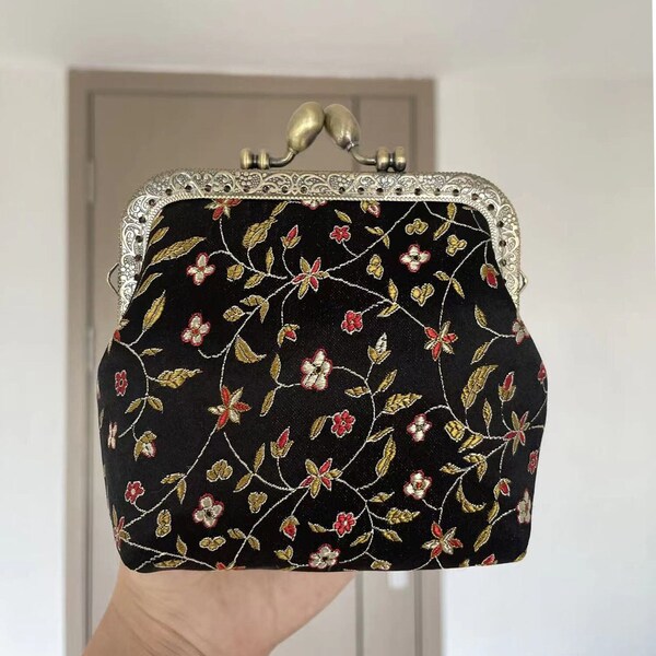 Floral Coin Purse - Etsy