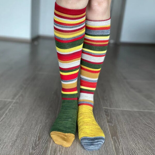 Rainbow Socks - Etsy