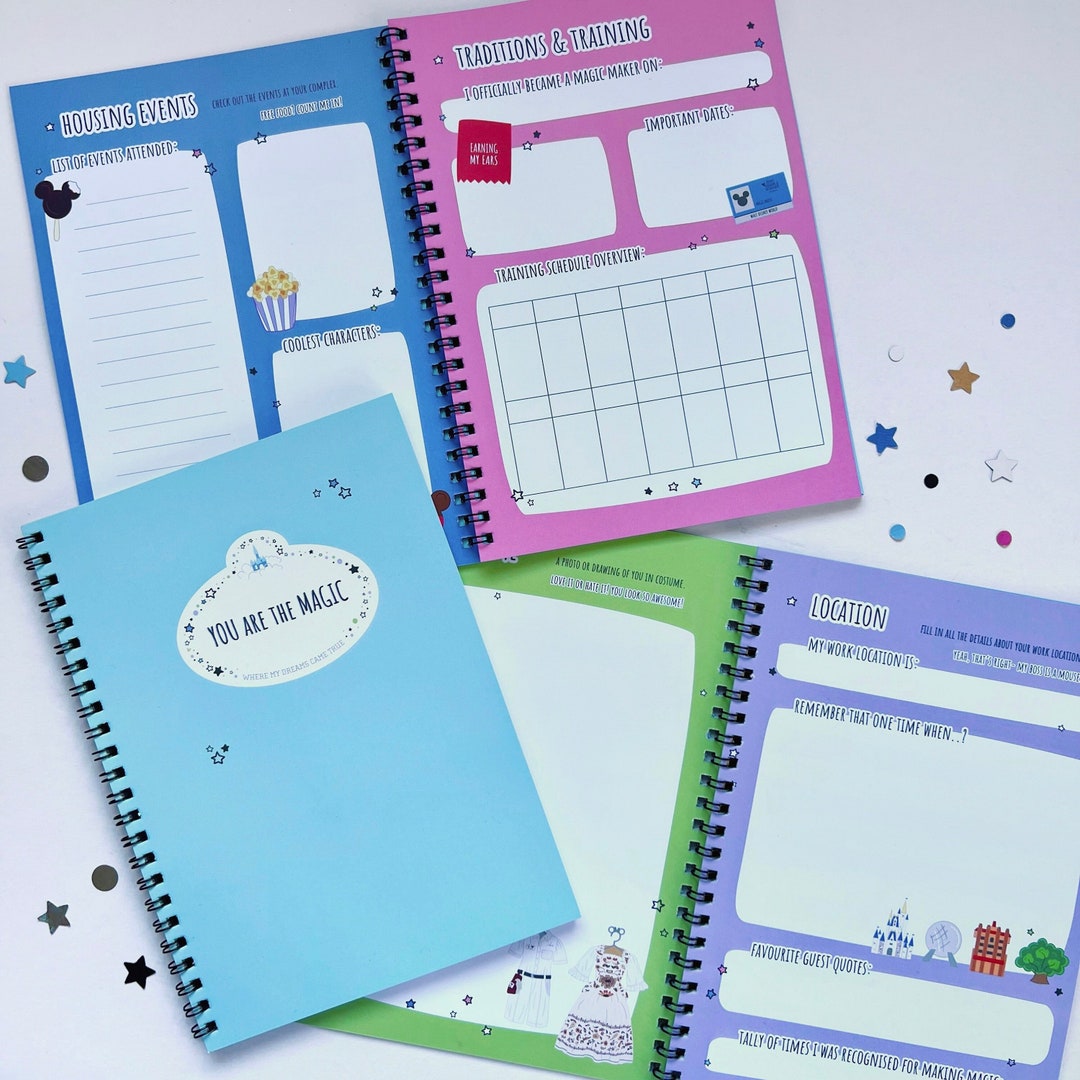 The Disney Program Booklet | Designed by Believers, Dreamers & You. - Etsy