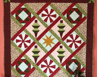 Christmas BOM Quilt Pdf Pattern Looks Like Christmas BOM Quilt PDF Pattern - Etsy