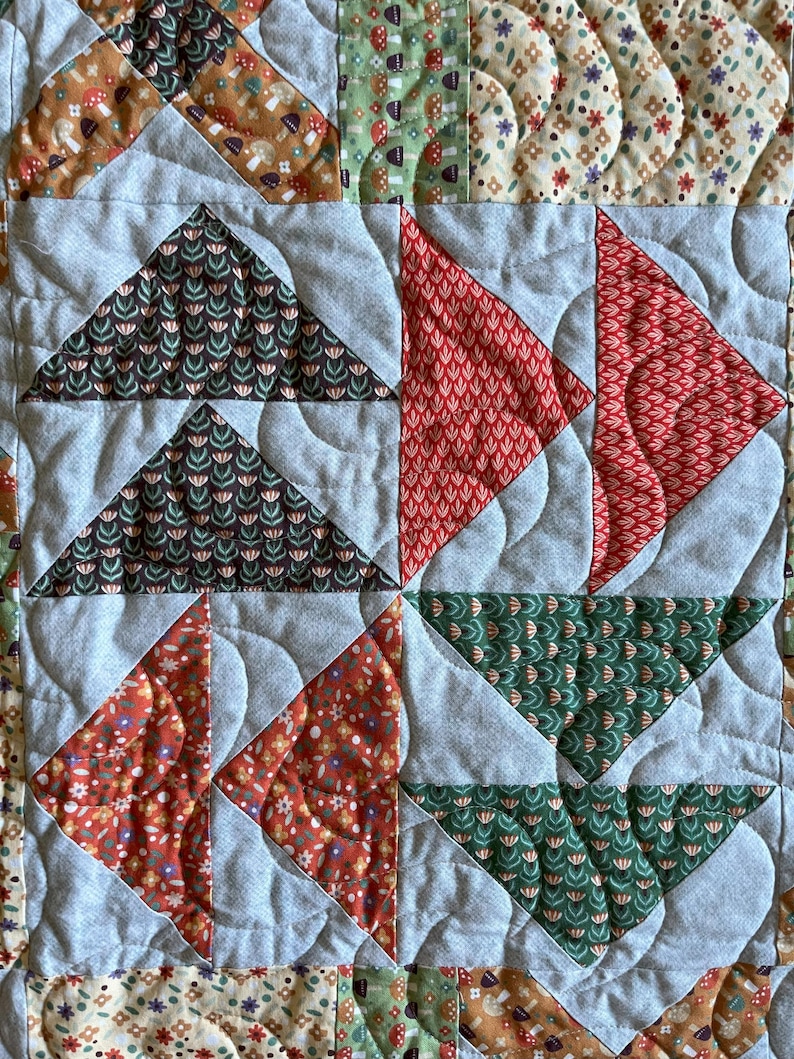 Flying Geese Quilt Pattern - Wild Goose Chase Quilt Pattern - Etsy