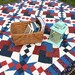 All American Quilt Pattern - Patriotic Quilt Pattern - Etsy